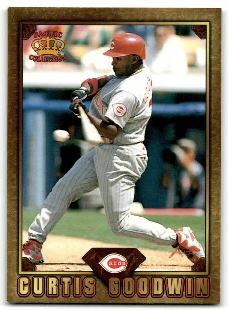 1997 PACIFIC PRISMS Gems of the Diamond Curtis Goodwin Cincinnati Reds ...