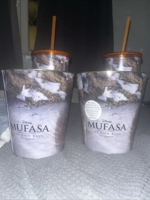 DISNEYS MUFASA THE Lion King Cup And Popcorn Bucket X2 Brand New £49.99 ...