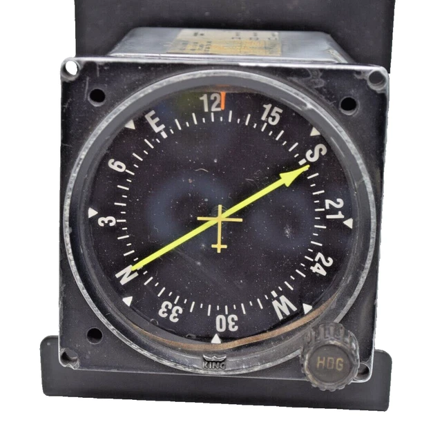 BENDIX KING KI225 ADF Indicator Aviation Aircraft Vintage Navigation ...