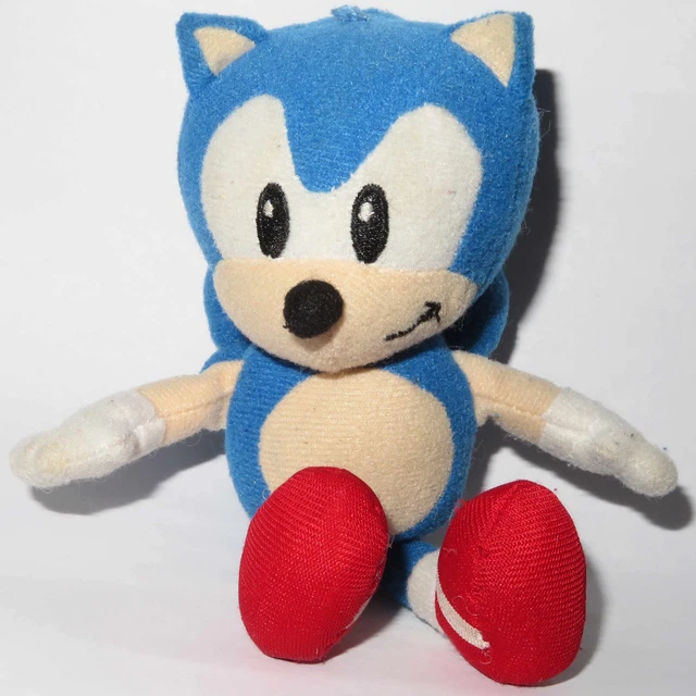 5& SONIC THE Hedgehog Plush Gosh Pms Classic Soft Toy Figure Teddy Ex ...