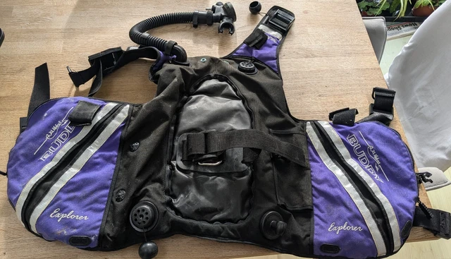 SCUBA DIVING STABILITY jacket AP Valves buddy explorer Purple size ...