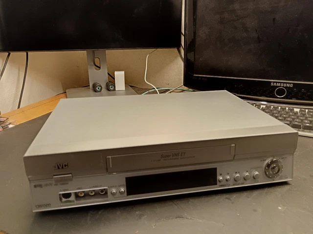 JVC HR-S6855 Super VHS video recorder S-VHS RARE with Remote £156.68 - PicClick UK