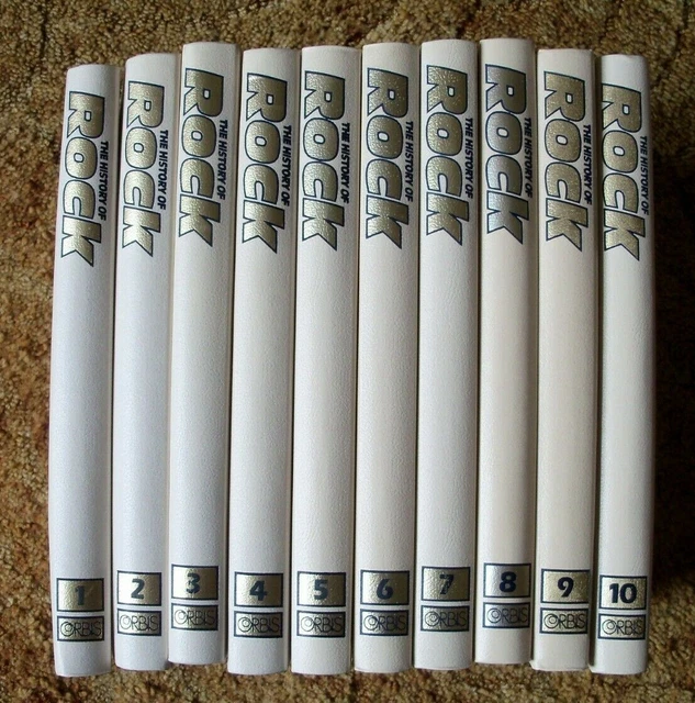 HISTORY OF ROCK Magazine Complete Collection in 10 Binders 121 issues ...