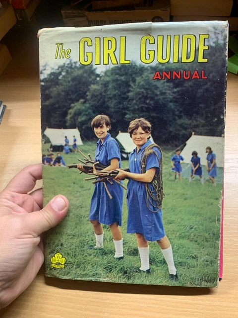 1966 &THE GIRL Guide Annual" Illustrated Large Hardback Book (P4) £13. ...