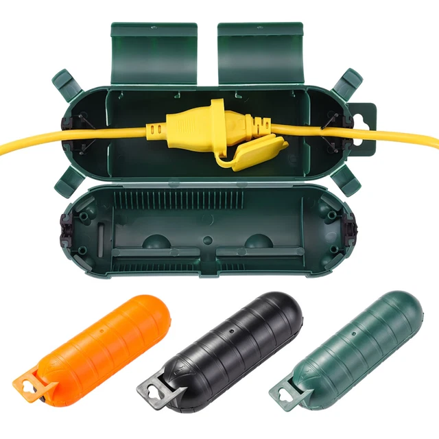 EXTENSION CORD COVER Protector Outdoor Weatherproof Waterproof ...