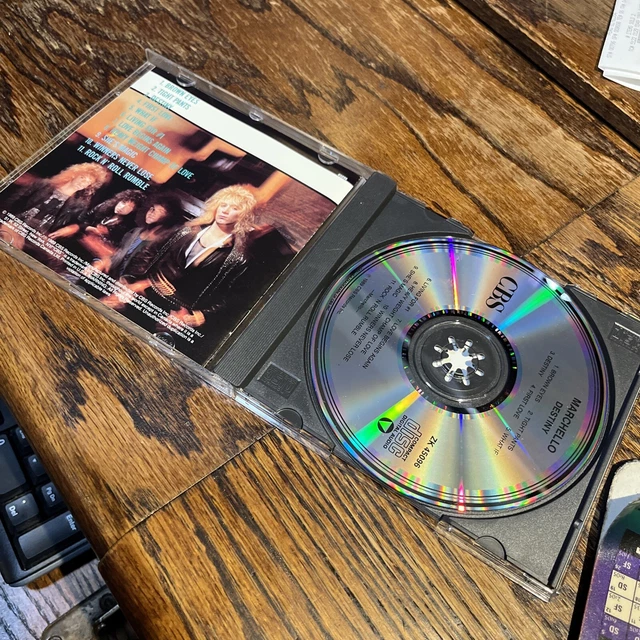 MARCHELLO CD RARA chitarra oop destiny anni 80 heavy metal rock 1989 ...