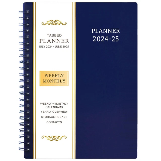 2024-2025 PLANNER - JULY 2024 - JUNE 2025, Planner 2024-2025, Academic ...