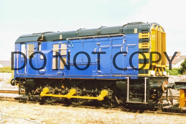 UK DIESEL TRAIN Railway Photograph Of Class 08 08499. Rm08-521 £1.70 ...