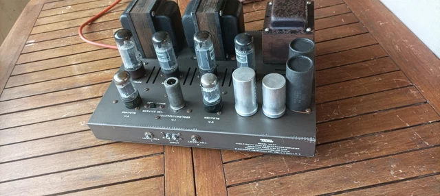 EXTREMEMENT RARE AMPLIFICATEUR A Tubes Eico Hf-87 2X35 Watts Made In ...