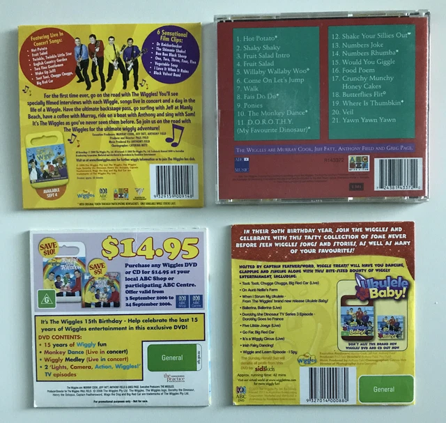 THE WIGGLES CELEBRATION Cd Albums Collection G Herald Sun Sunday Abc ...