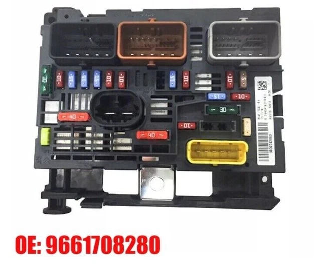 FOR CITROEN & Peugeot Under Bonnet Fuse Box BSM 9807028780 £99.99 ...