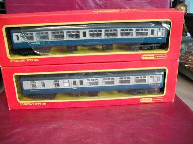HORNBY OO GAUGE british rail coaches (x4) £31.88 - PicClick UK