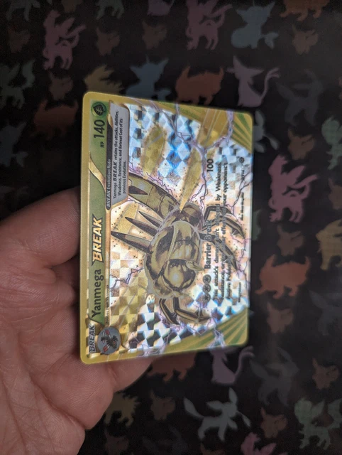 YANMEGA BREAK 8/114 Full Art Ultra Rare XY Steam Siege Pokemon Card ...