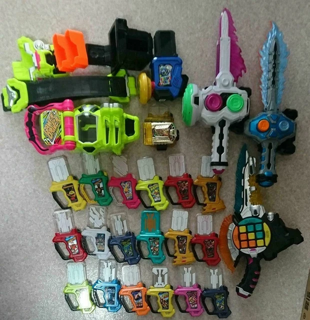 KAMEN RIDER MASKED Ex-Aid DX Gema Driver Belt Gashat Weapon Set BANDAI ...