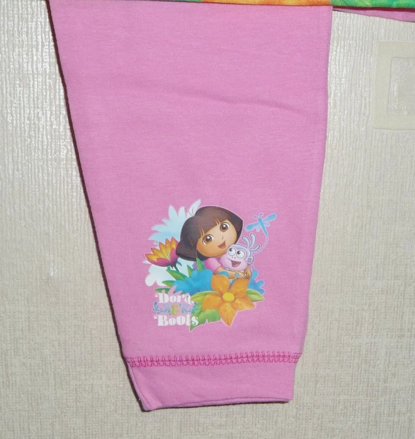 GIRLS OFFICIAL DORA THE EXPLORER PYJAMAS SUBLIMATION PRINT 'HOLA' 1.5 ...