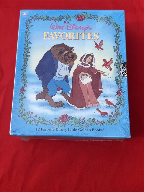VINTAGE 1992 WALT Disney Favorites Boxed Set of 12 Little Golden Books ...