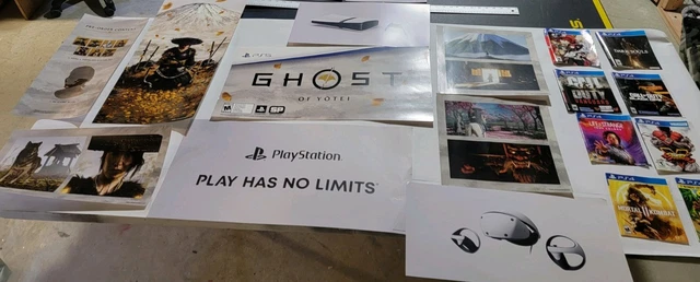 PLAYSTATION PROMOTIONAL POSTERS - Ghost Of Yotei | PS5 Console | Game ...