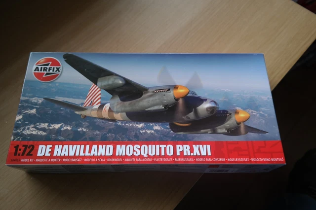 AIRFIX A04065 1:72ND scale De Havilland Mosquito PR.XVI Sealed Box £13. ...
