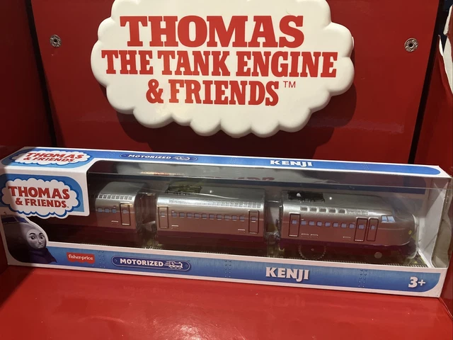TRACKMASTER KENJI BOXED Thomas & Friends Motorized Battery Train £19.99 ...