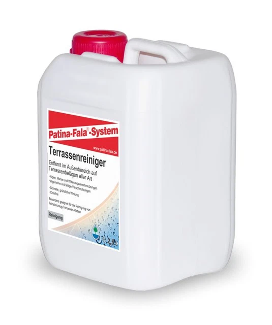 PATINA FALA TR25 Patio Cleaner 2,5 L Nettoyage De Balcon Et Terrasse ...