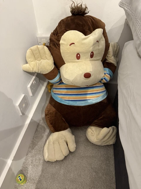 GIANT TEDDY BEAR Large Huge Monkey Plush £16.13 - PicClick UK