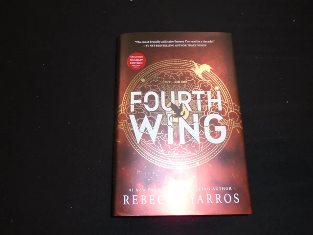 SIGNED REBECCA YARROS Fourth Wing Special Edition Bookplate The ...