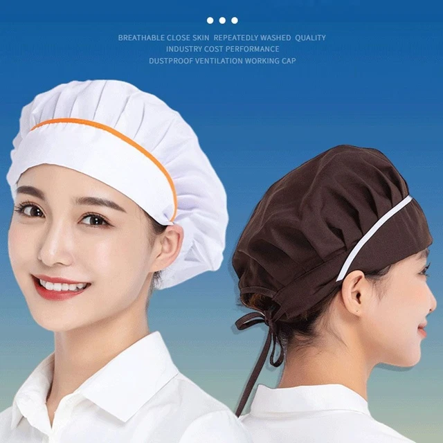 SMOKE-PROOF DUST WORK Hat Mesh Hair Nets Cap Hotel Restaurants $7.04 ...