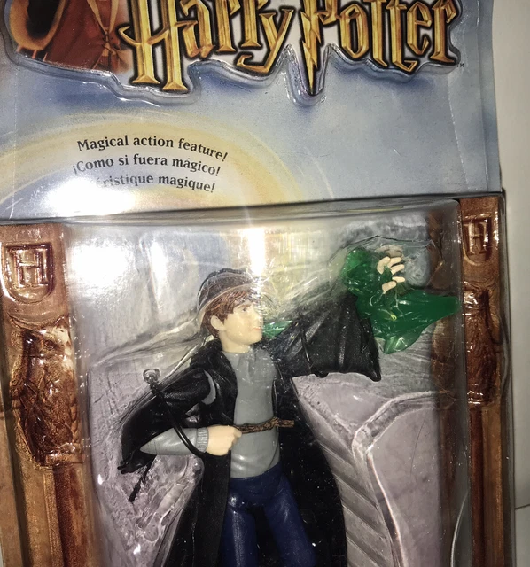 HARRY POTTER SORCERER'S Stone Action Figure Ron Weasley Cast A Spell ...