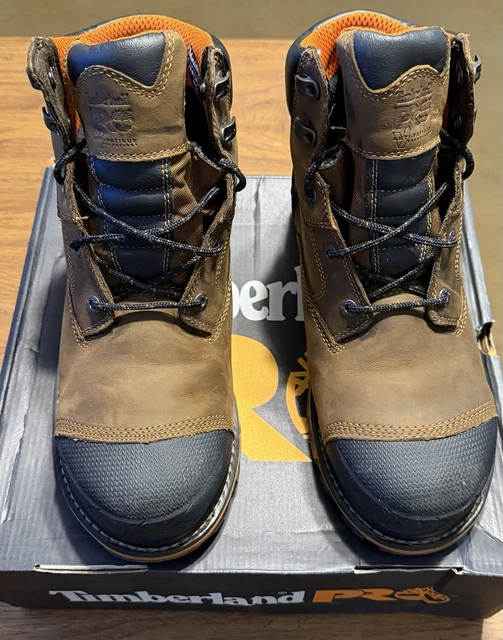 TIMBERLAND PRO WORK Boots Composite Toe 6" Boondock Men 11 W/L Leather ...