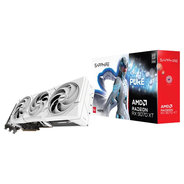 SAPPHIRE RADEON RX 9070 XT Pure Gaming OC 16GB $1,699.00 - PicClick AU
