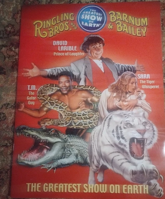 THE GREATEST SHOW Ringling Bros Barnum & Bailey 132nd Circus Program ...