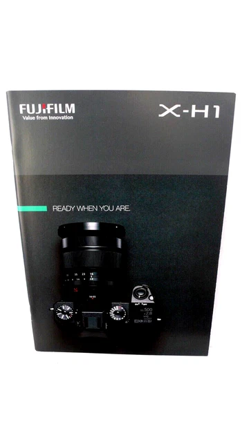 2018 FUJIFILM XH1 X H 1 Fotocamera Fuji Prospetto Catalogo Fotocamera ...
