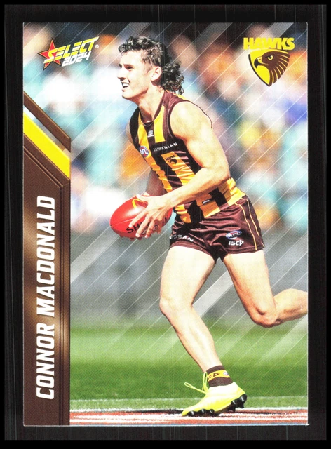 AFL 2024 SELECT Hawthorn Connor MacDonald 95 Card CB-1-4-B-19 EUR 1,67 ...