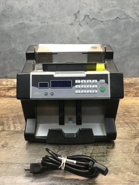 RS ROYAL SOVEREIGN Bill Counter RBC-3200 W/AC Cable POWER ON *Untested ...