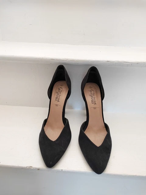 NEW LOOK BLACK Stilettos Pointed Toe High Heels size 7 £7.58 - PicClick UK