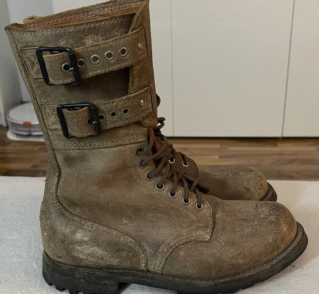 US ARMY WW2 M-1943 Kampfstiefel Buckle Boots M43 Stiefel size 7.5 = 41 ...