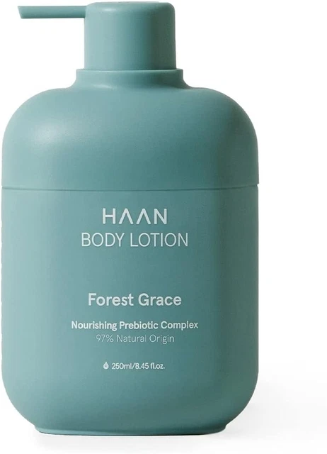 HAAN BODY LOTION Forest Grace Prebiotic Complex Paraben & Silicone FREE ...