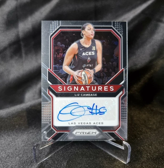 2021 PANINI WNBA Prizm LIZ CAMBAGE Signatures Auto Autograph #SG-LZC ...