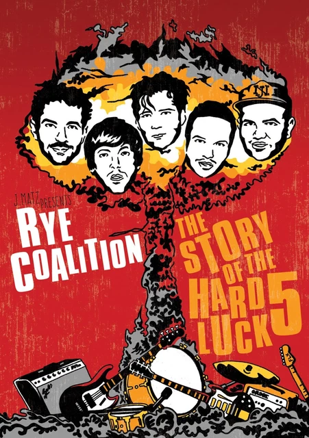 RYE COALITION - The Story Of The Hard Luck 5 (DVD) Dave Grohl (US ...