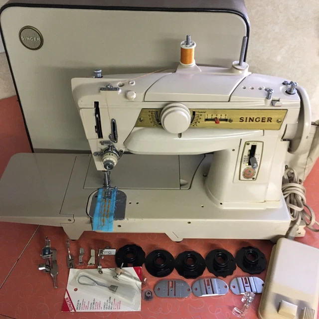 SINGER 431G SEWING Machine #PB569098 Slang Needle W/ Accessories , Cams ...