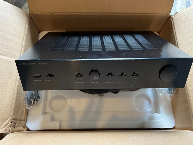 BOWERS & WILKINS SA250 MK2 - Rack-mount amplifier with built-in ...