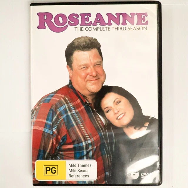 ROSEANNE: SEASON 3 (DVD, 1988) Roseanne Barr - Drama Comedy Complete TV ...