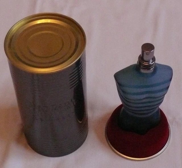 COFFRET BOÎTE PARFUM "Le male" de Jean Paul Gaultier - flacon vaporisateur vide EUR 3,00 ...