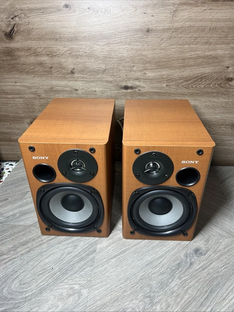 SONY SS-CPX1 BOOKSHELF speaker for parts untested £9.99 - PicClick UK