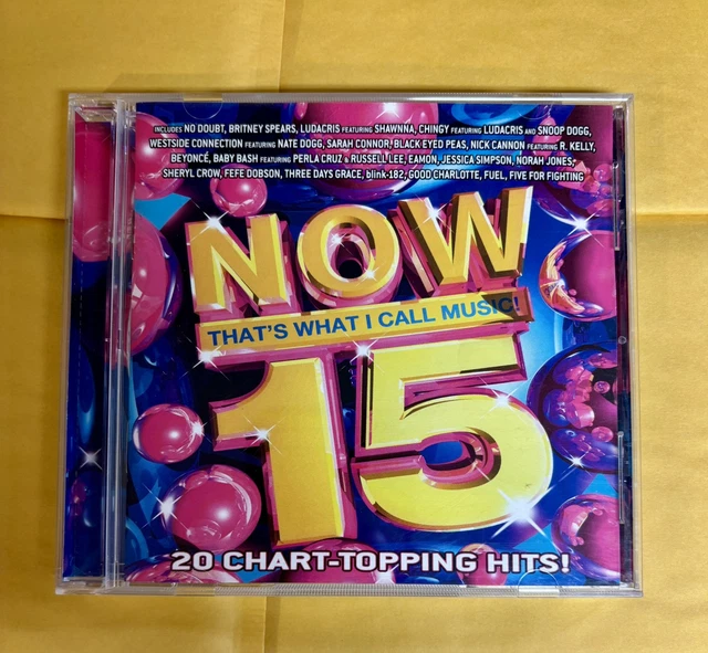 NOW THAT'S WHAT I Call Music! 15 by Various Artists (CD, Mar-2004,... £5.70 - PicClick UK