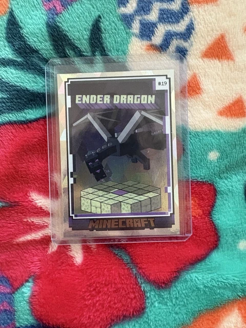 ENDER DRAGON CUBIC Parallel Card Minecraft 2024 Panini No.19 £13.34 ...