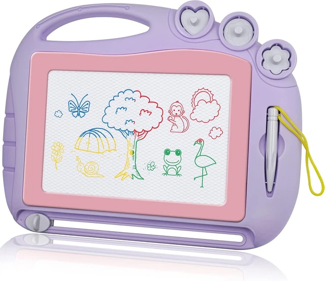 AITUITUI MAGNETIC DRAWING Board Travel Size, Erasable Doodle Sketching ...