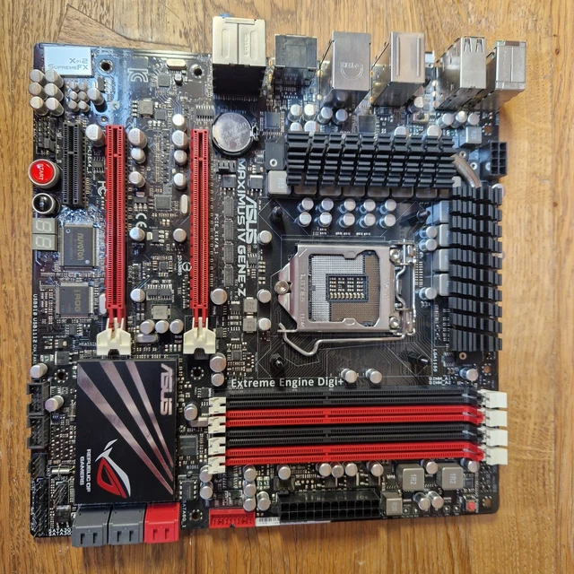 ASUS MAXIMUS IV GENE-Z Micro ATX Motherboard £31.90 - PicClick UK