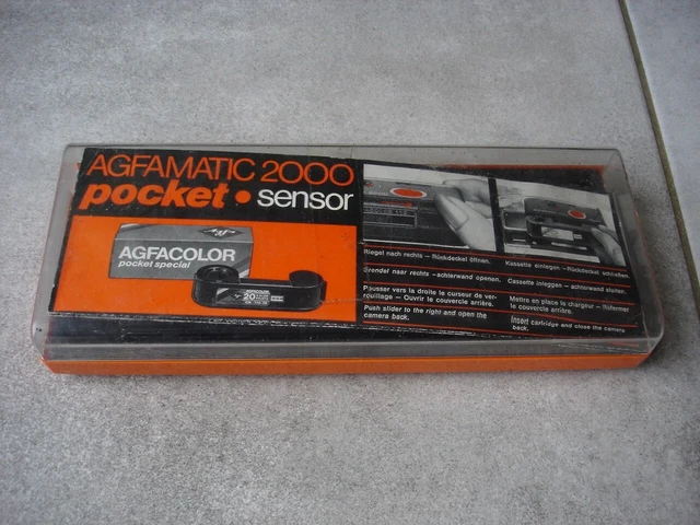 APPAREIL PHOTO AGFAMATIC 2000 pocket sensor EUR 15,00 - PicClick FR