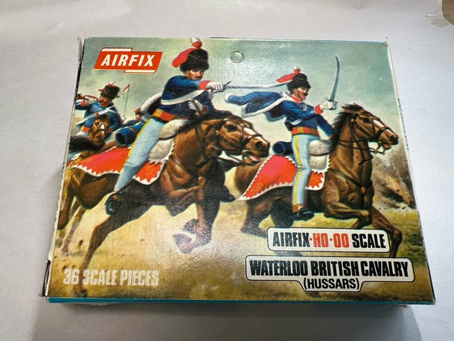 AIRFIX WATERLOO BRITISH Cavalry - On Sprue New Old Stock Complete Box B ...
